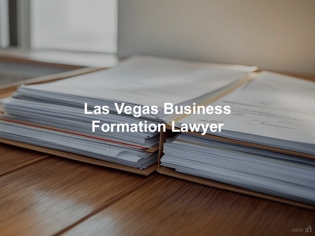 Las Vegas Business Lawyer | Formation & Incorporation